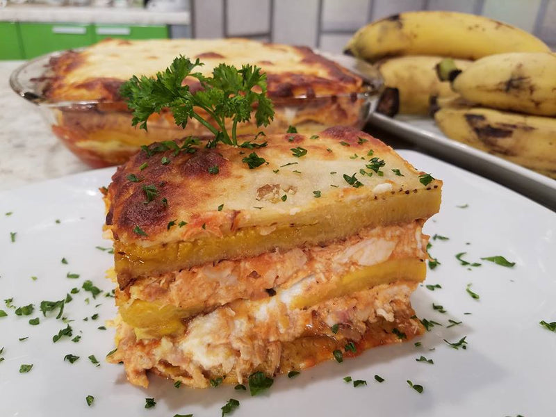 Pastelón de pollo y amarillos – TIENDA EDGARDO NOEL Pastelón de pollo y amarillos – TIENDA EDGARDO NOEL