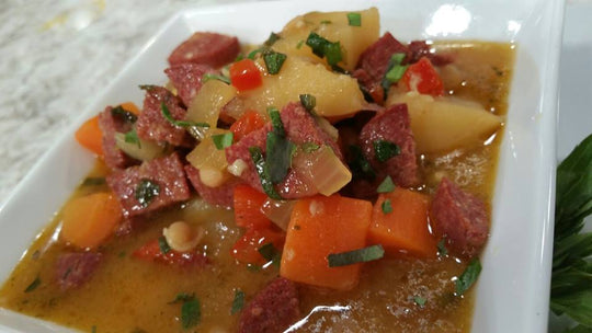 Sopa de habichuelas blancas y salchichón – TIENDA EDGARDO NOEL